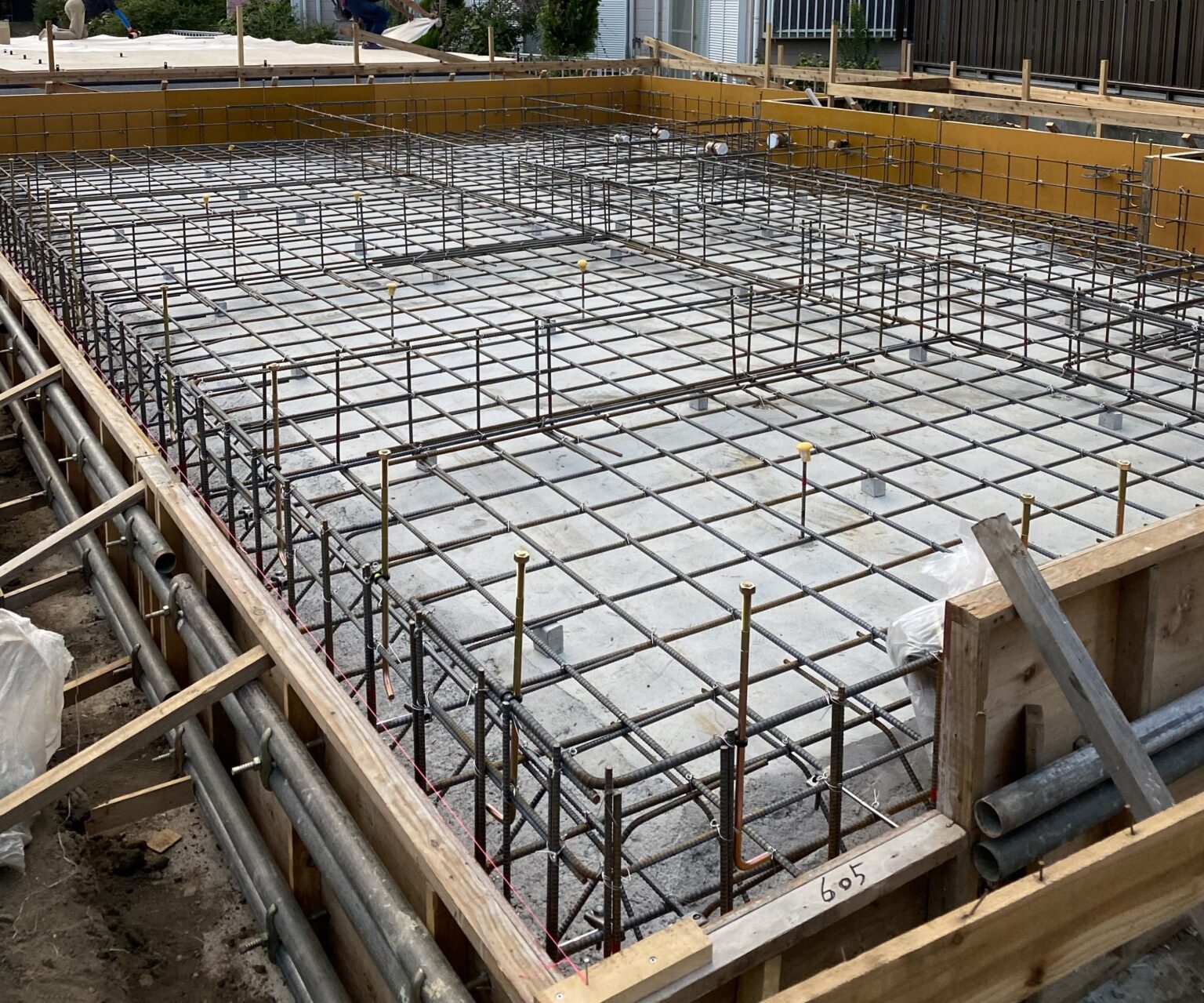 ヌックのある家／基礎工事③〜配筋 - クボタ住建